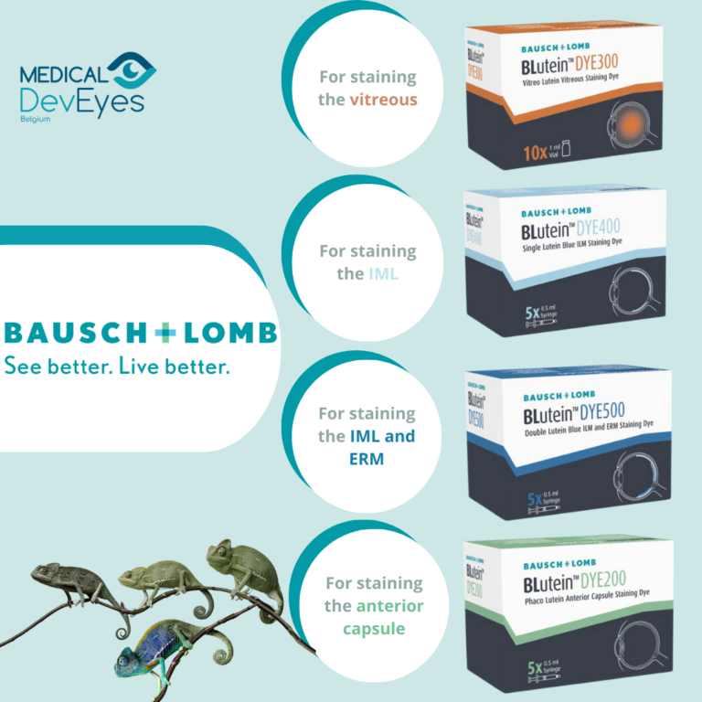 Discover again at Bausch+Lomb: BLutein™ dyes for anterior and posterior ...